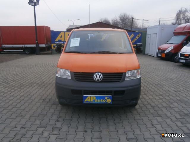 Volkswagen Transporter T5 DVOJKABINA VALNÍK SERVISKA valník - valník ...