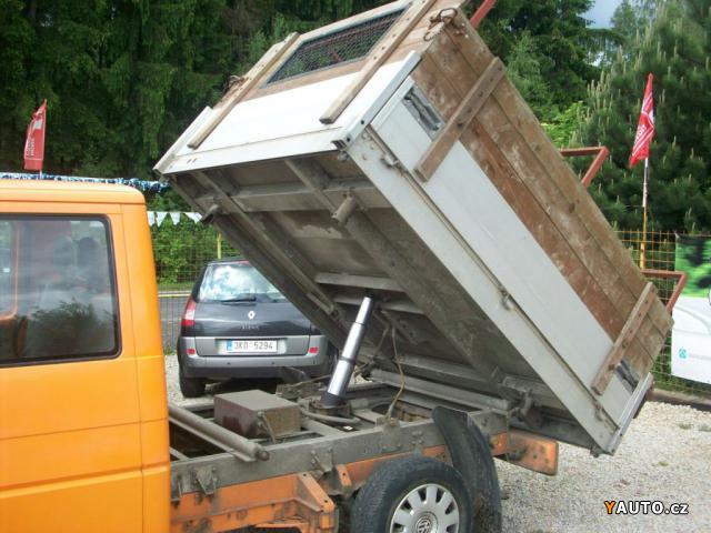 Volkswagen Transporter VALNÍK SKLÁPĚČKA DVOJ KABINA valník - valník