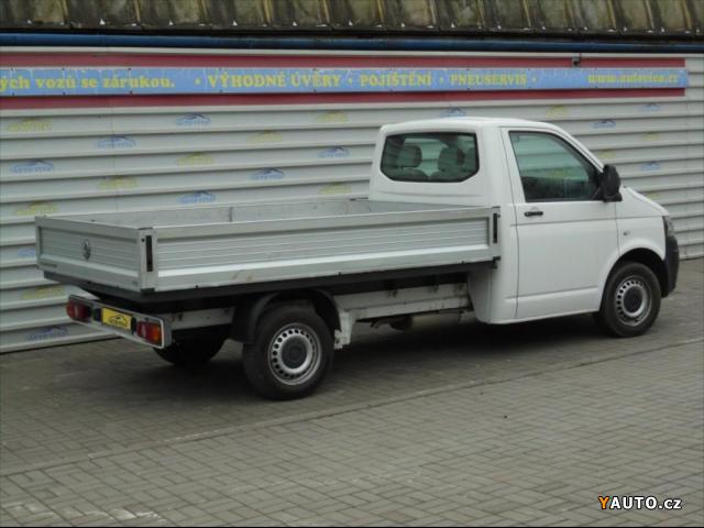 Volkswagen Transporter 2,0 TDi Valník,3 místa,TOP KM valník - valník