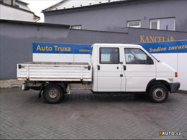 Volkswagen Transporter 1,9 D valník 6-míst dvojkabina valník - valník