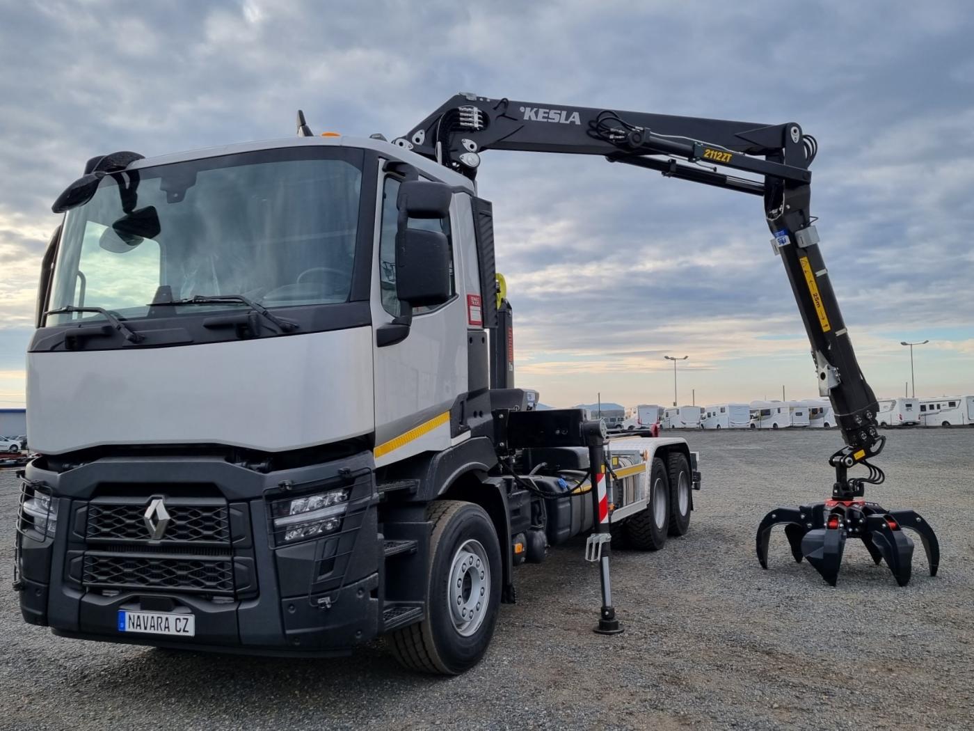 Renault 6x4 RUKA + KONTEJNER pro přepravu kontejnerů - pro přepravu ...