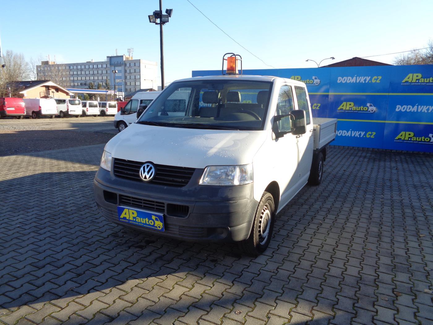 Volkswagen Transporter DVOJKABINA VALNÍK 6 MÍST 1.9TDI SER užitkové ...
