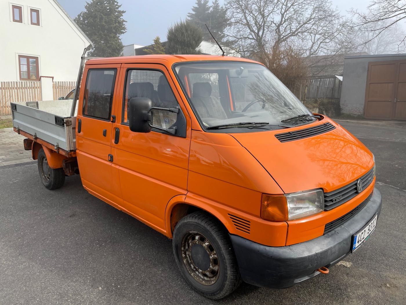 Volkswagen Transporter 2,5TDi,double cab-valník VAN - VAN - YAUTO.cz